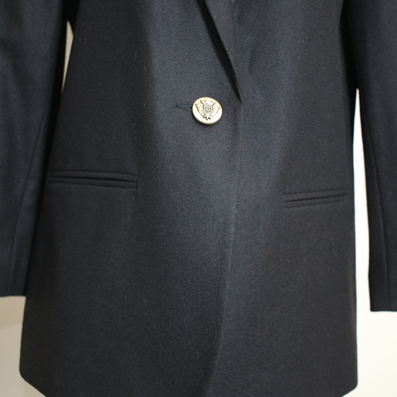 Sag Harbor | Jackets & Coats | Sag Harbor Pure Wool Black Jacket Coat L ...